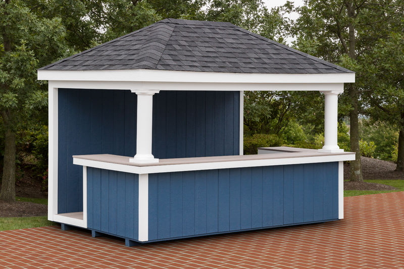 OUTDOOR BAR – Amish Shed Builder